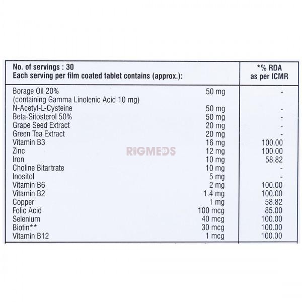 Keraglo Eva Tablet (10 Tablet) | Rigmeds